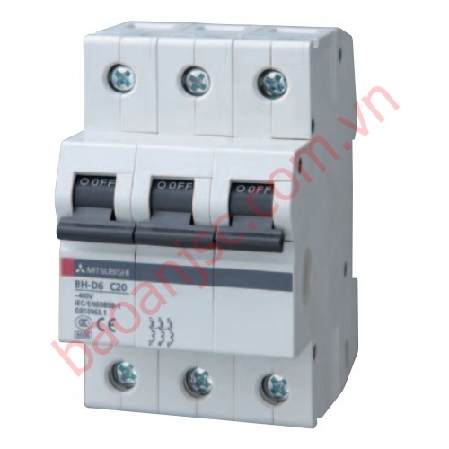 MCB Mitsubishi BH-D6 3P series